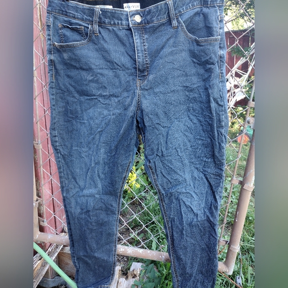 Ava & Viv | Jeans | Ava Viv Blue Skinny Jeans | Poshmark